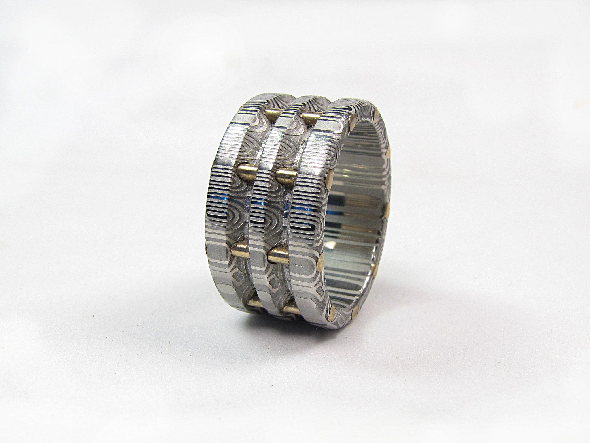 Steam (Damascus) – Richter Scale Rings