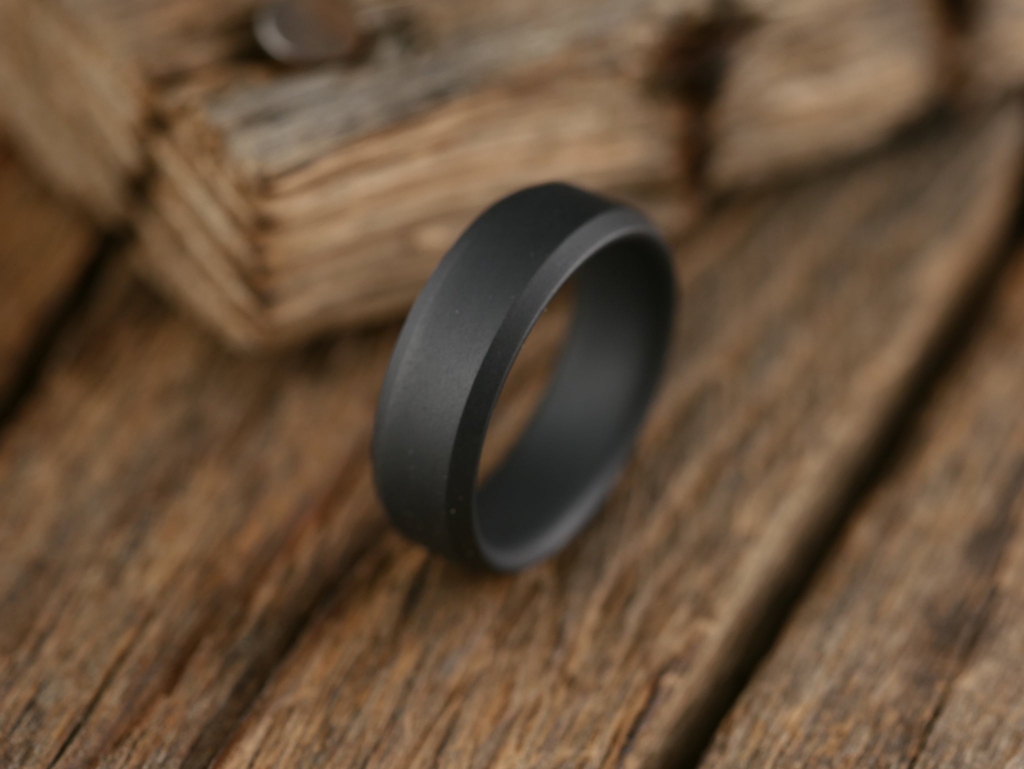 Singularity - Matte Black Titanium Ring – Richter Scale Rings